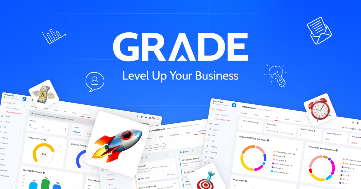 ERP Solution for Sales - Grade App